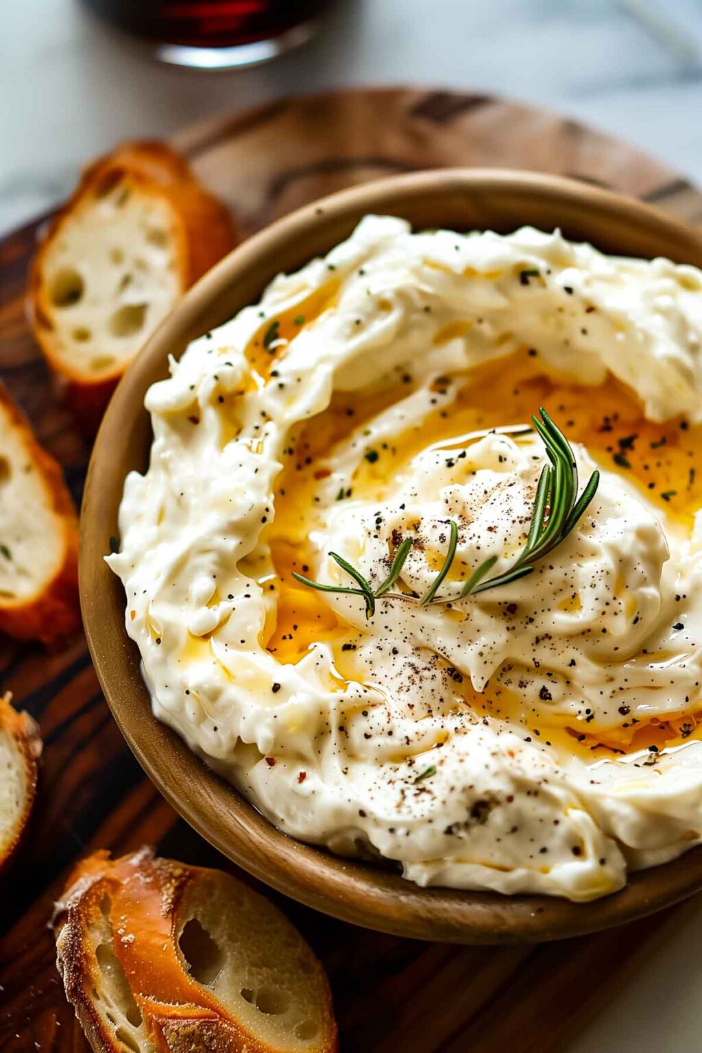 Whipped Ricotta with Honey and Herbs | Charcuterie Board Ideas
